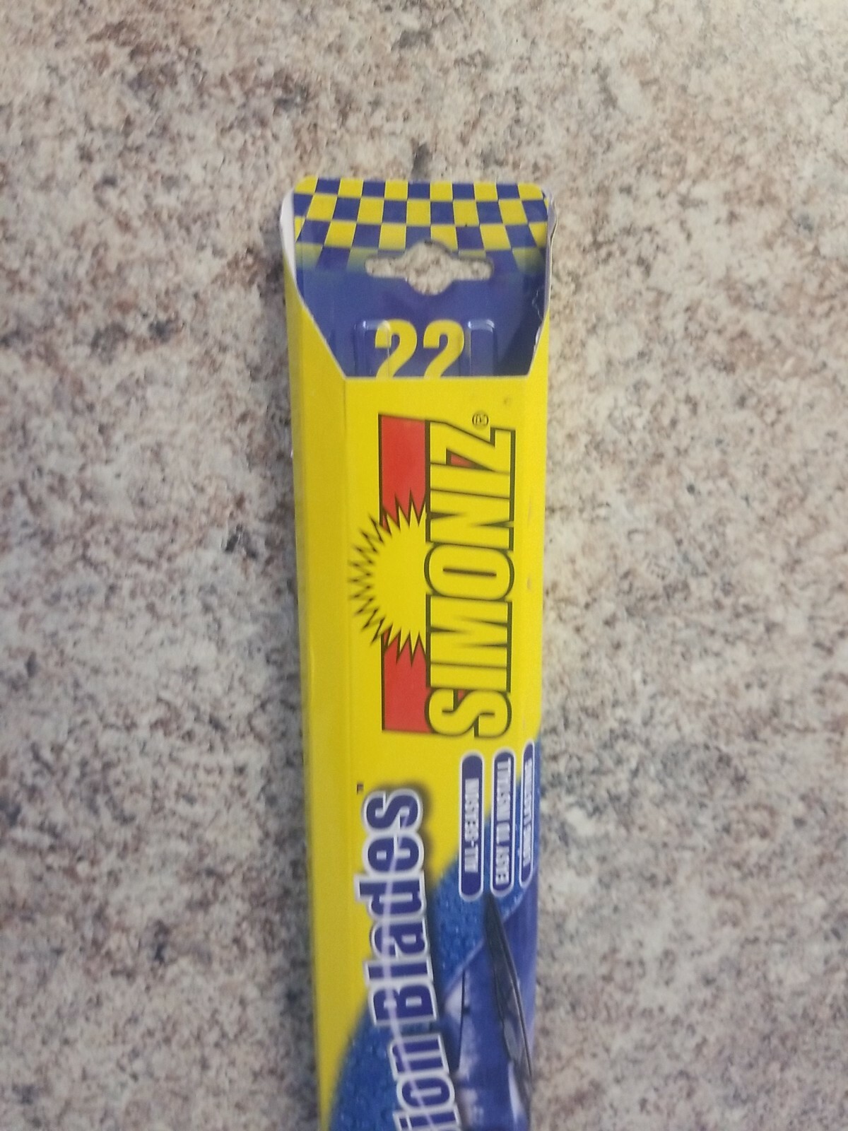 1 NEW SIMONIZ VISION BLADE ALL-SEASON WIPER BLADE 22 INCH | eBay