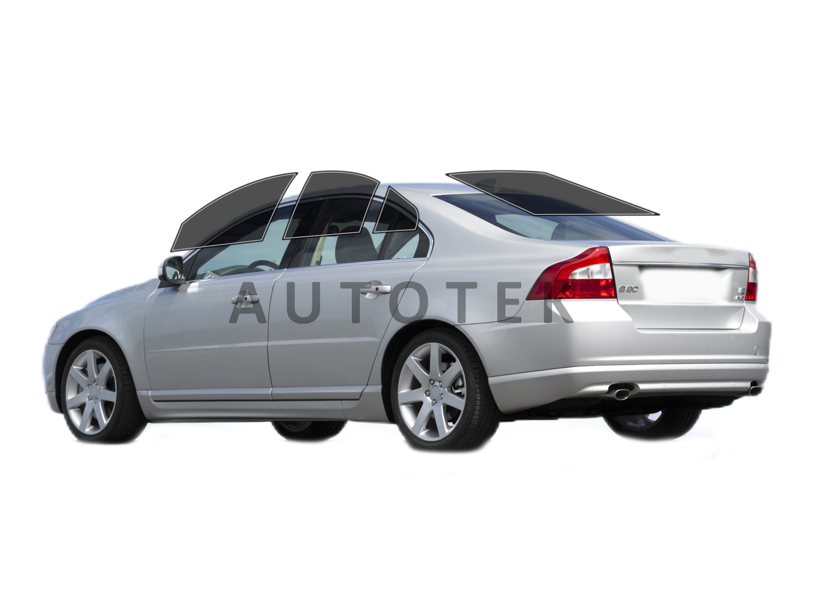 PreCut All Sides + Rear Window Film Any Tint Shade % For Volvo S80 1999 ...