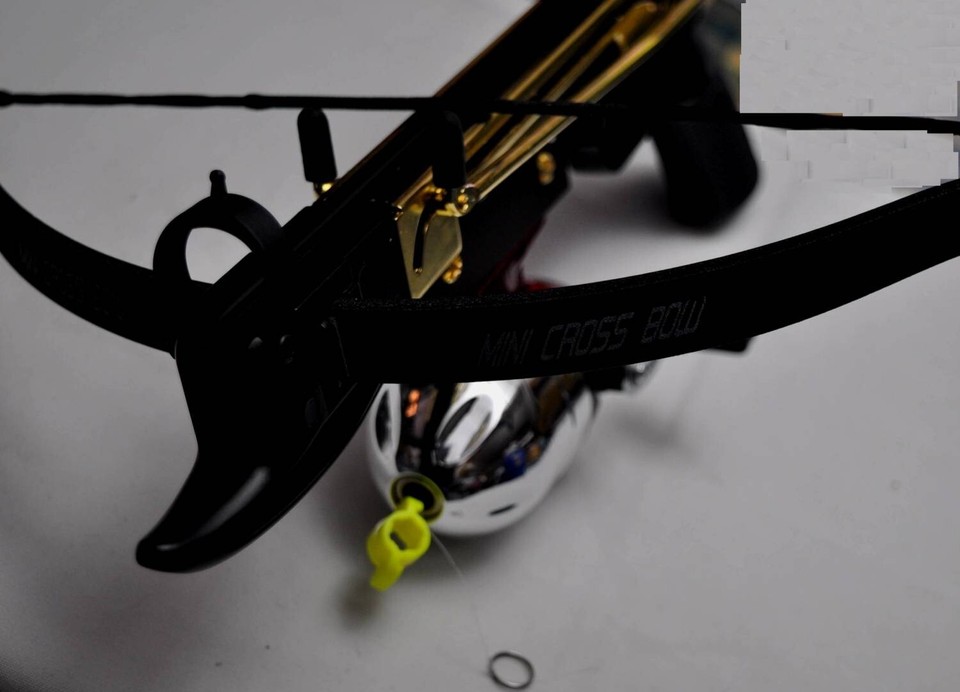 NEW Fishing Crossbow with Red Laser - Reel - Slider - Arrow - Fixed ...