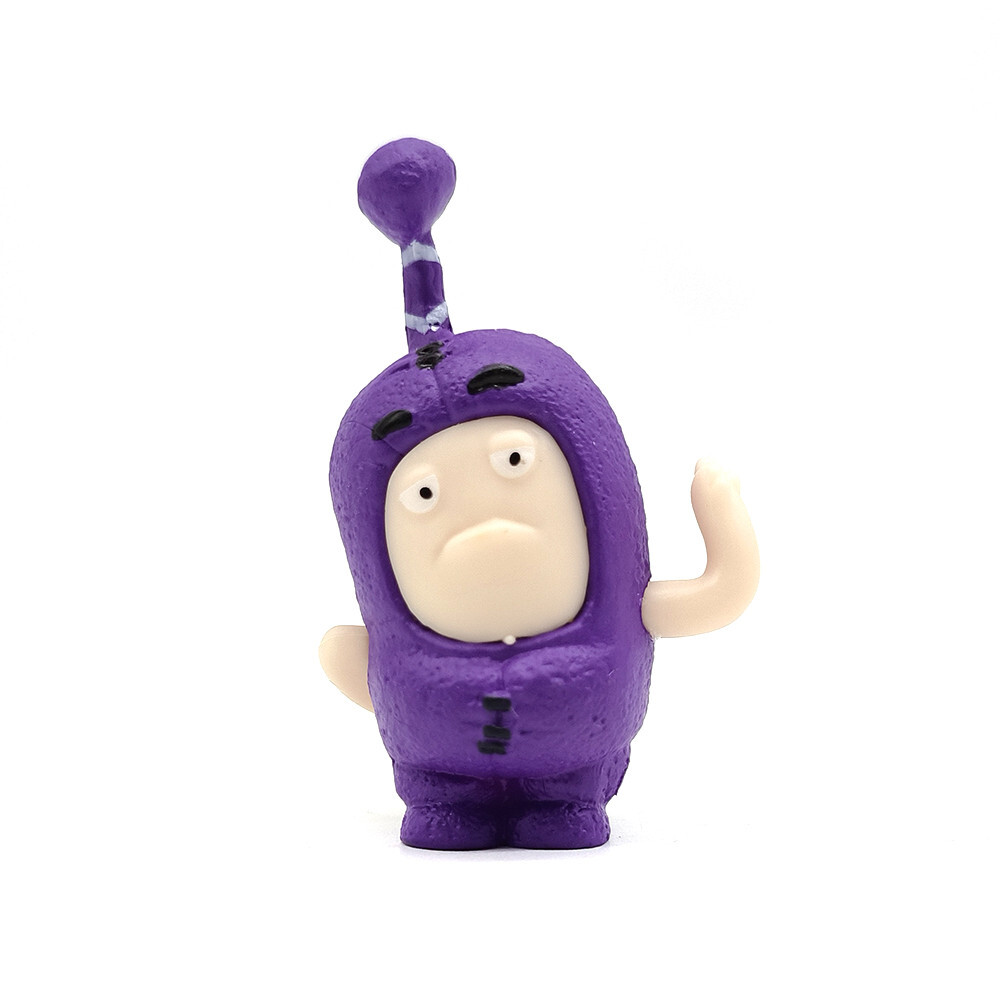 7pcs Oddbods Fuse Bubbles Slick Jeff Bubbles PVC Figures Toys Cute ...