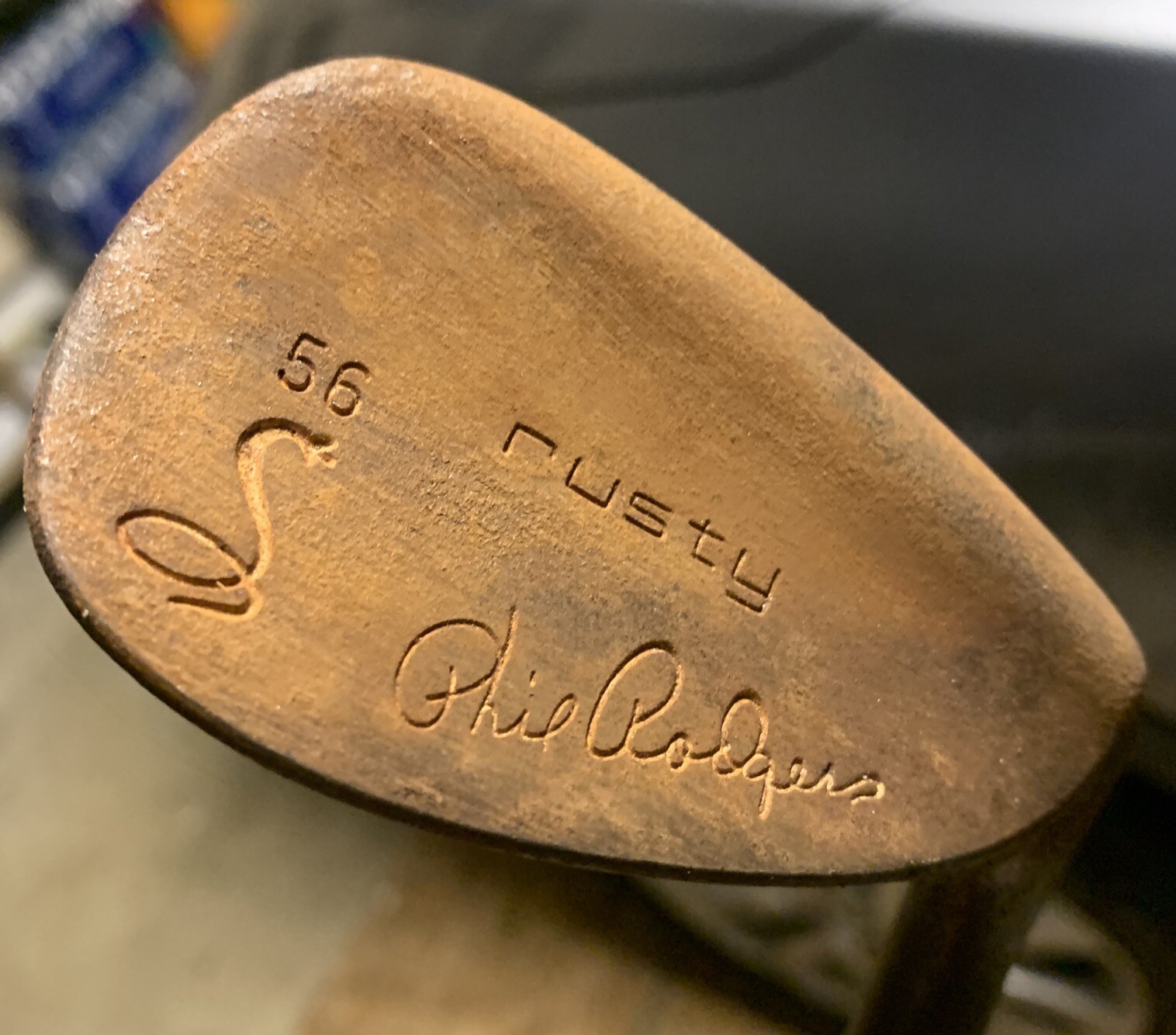 Cobra Trusty Rusty Rust Sand Wedge Right-Handed Golf Club S300 Stiff ...