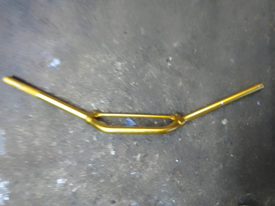 Gold Braced 22mm Motorcycle Motorbike Handlebars | eBay UK