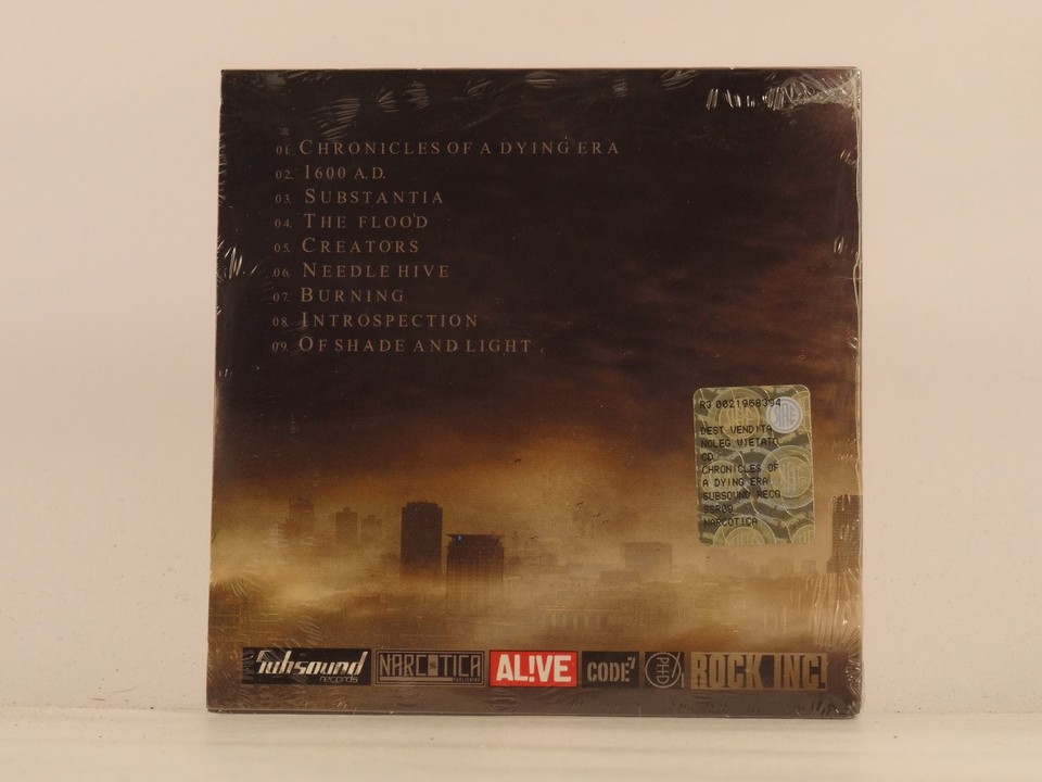 EPOCHATE CHRONICLES OF A DYING ERA (SEALED) (150) 9 Track Promo CD ...