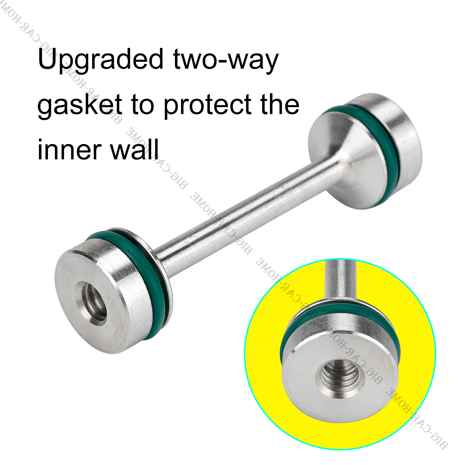 LS Billet Aluminum Oil Diverter Barbell Pickup Tube LS1 LS2 LS3 5.3 LSX ...