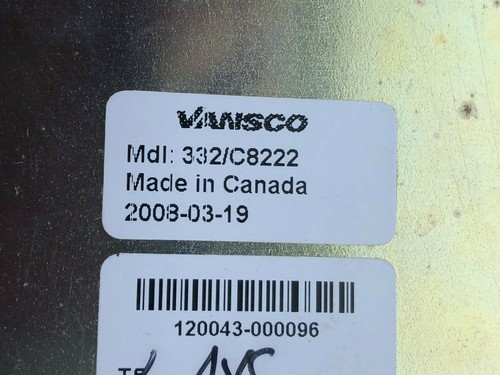 JCB RAS ECU CONTROLLER Part No. 332/C8222 Vansco (E87) | eBay UK