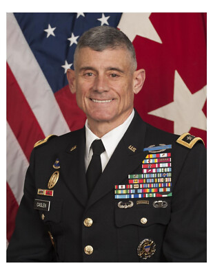 United States Army General Robert L. Caslen, Jr. 8x10 Photo On 8.5" x ...