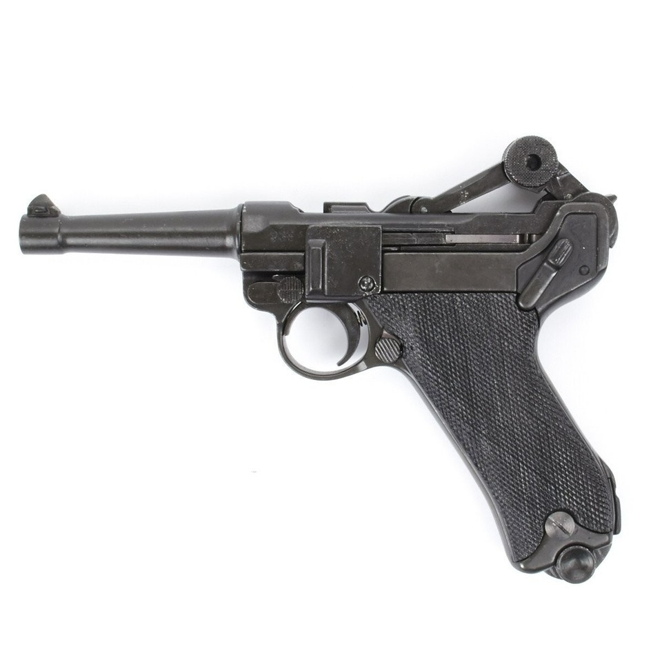 Denix German WWI WWII Luger Parabellum P-08 Nonfiring Replica Gun Prop ...