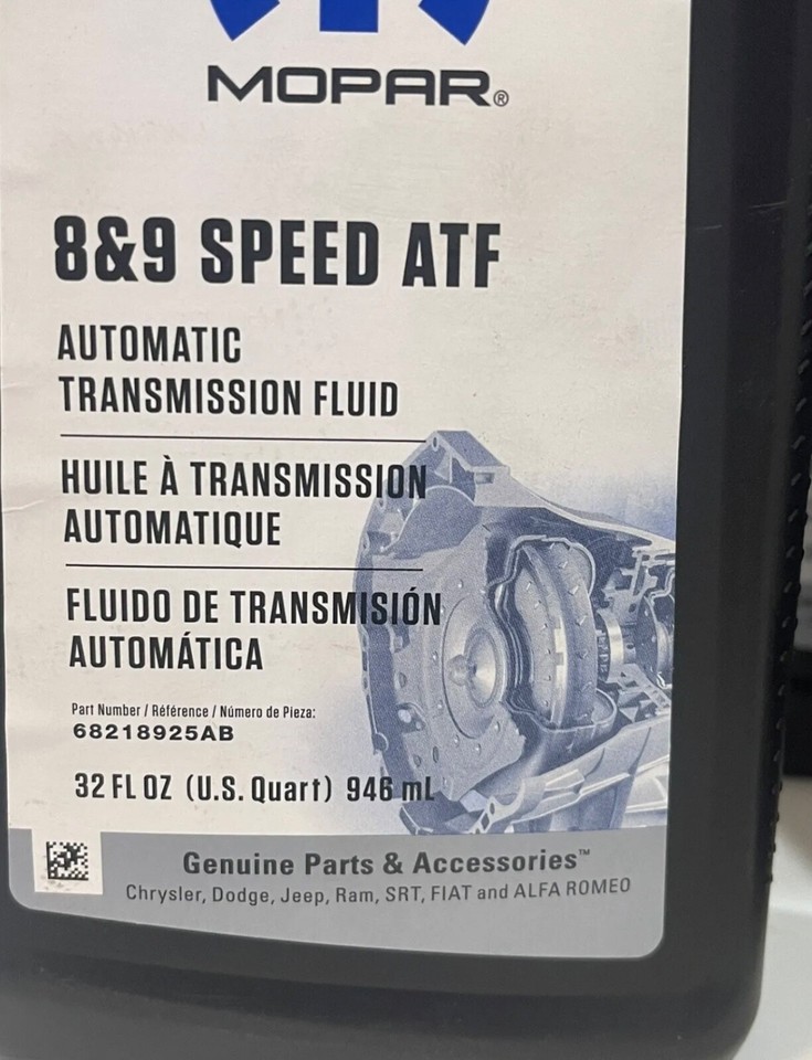 6x Genuine OEM Mopar 68218925AB 8 & 9 Speed Automatic Transmission ...