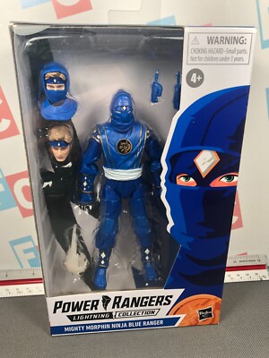 Hasbro Lightning Collection Mighty Morphin Power Rangers Blue Ninja ...