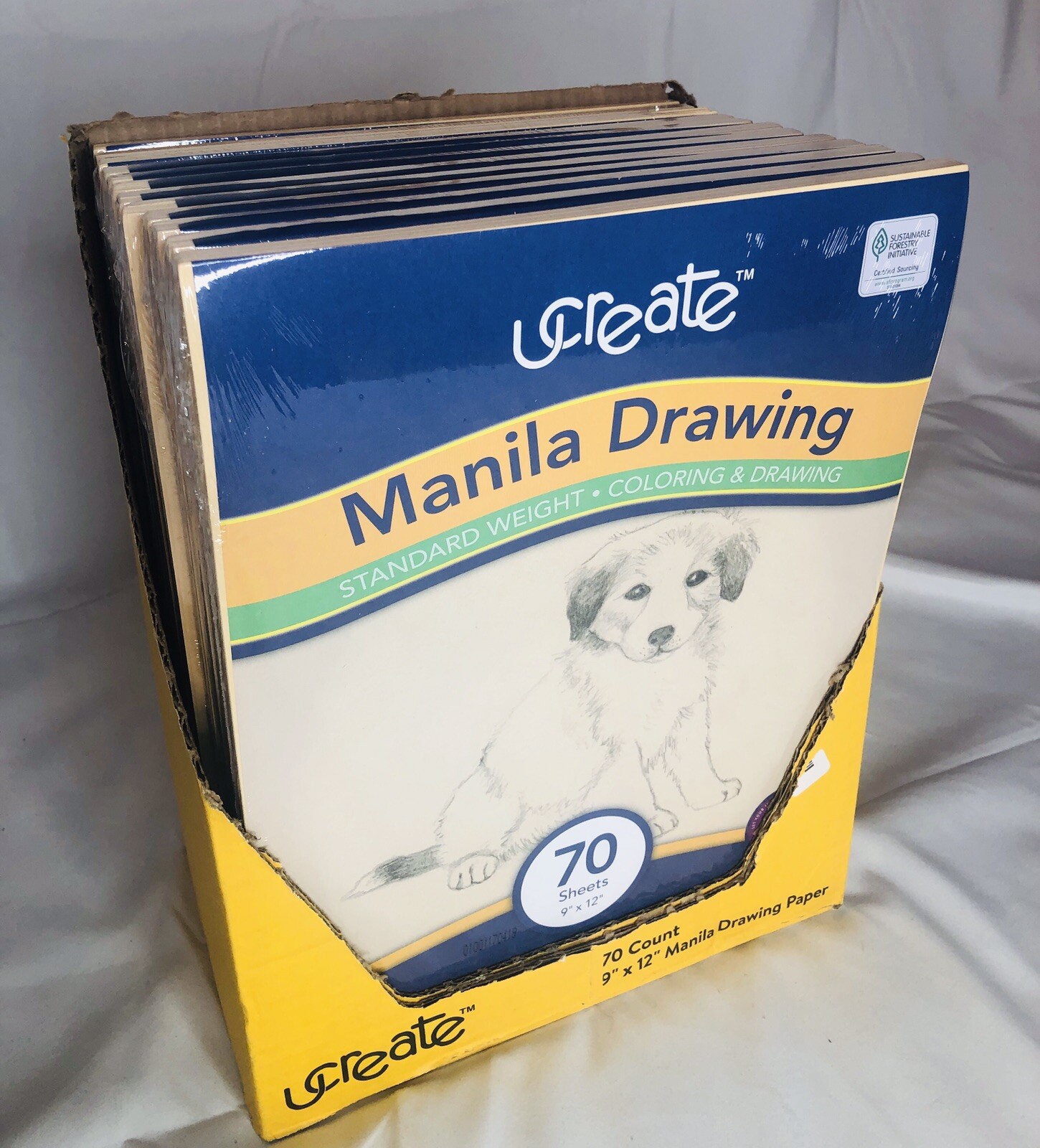 Pack Of 10 9”x12” Pacon Art1st Artist Manila Drawing Paper ~ 700 Total ...
