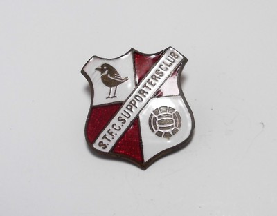 SWINDON TOWN FC - VINTAGE ENAMEL SUPPORTERS CLUB BADGE. | eBay