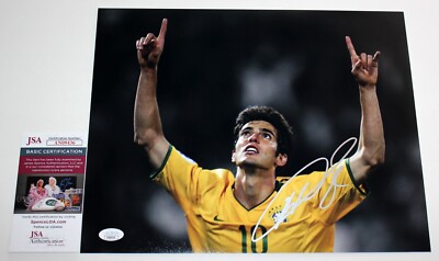 RICARDO KAKA SIGNED 11x14 BRAZIL PHOTO AC MILAN FUTBOL SOCCER AUTOGRAPH ...