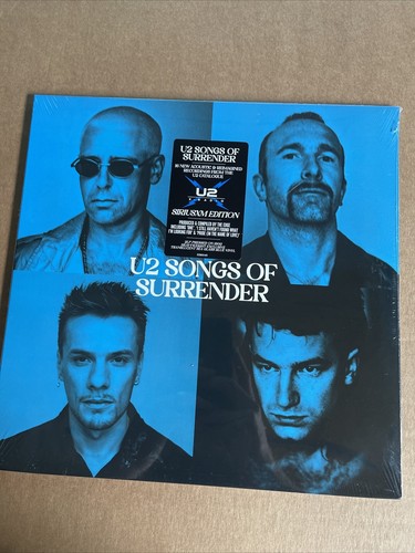 U2 Songs Of Surrender Sirius XM 2xLP Blue Vinyl x/1500 *SHIPS FREE ...