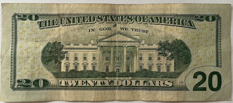 Rare 2013 Twenty Dollar Note Serial# MH00005757 - $20 Bill | eBay