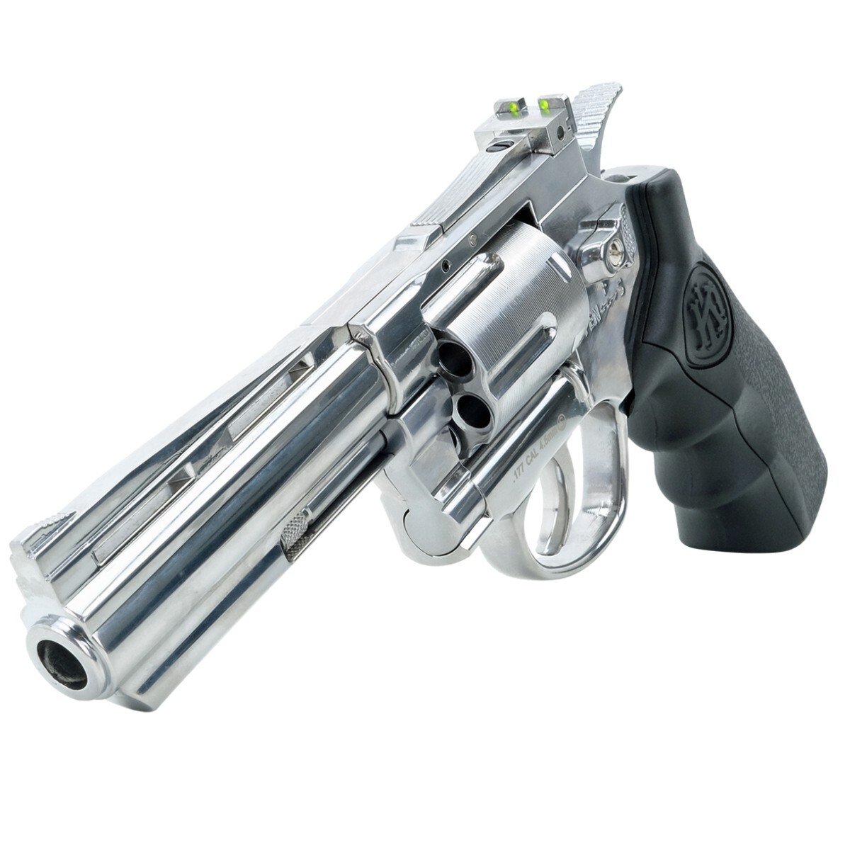 KL Herc .177 Cal 4 Inch Barrel Titan CO2 Air Gun Revolver Full Metal BB ...