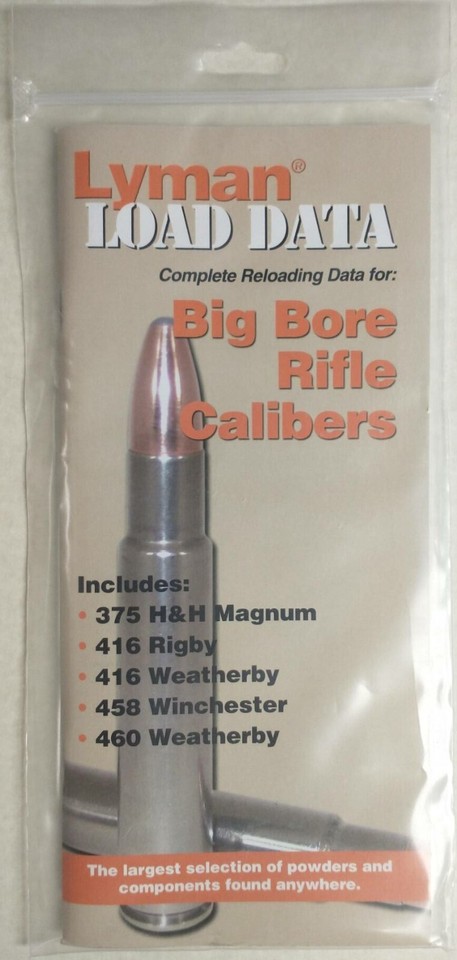 Lyman Load Data Series Reloading Book Manual FAST SAME DAY SHIPPING | eBay