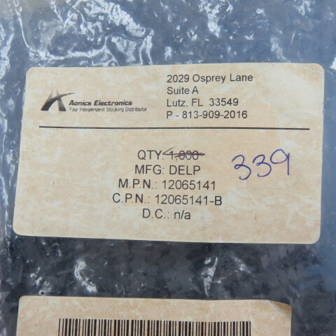 DELPHI 12065141 Qty of 100 per Lot MED GRAY MP TPA LOCK | eBay