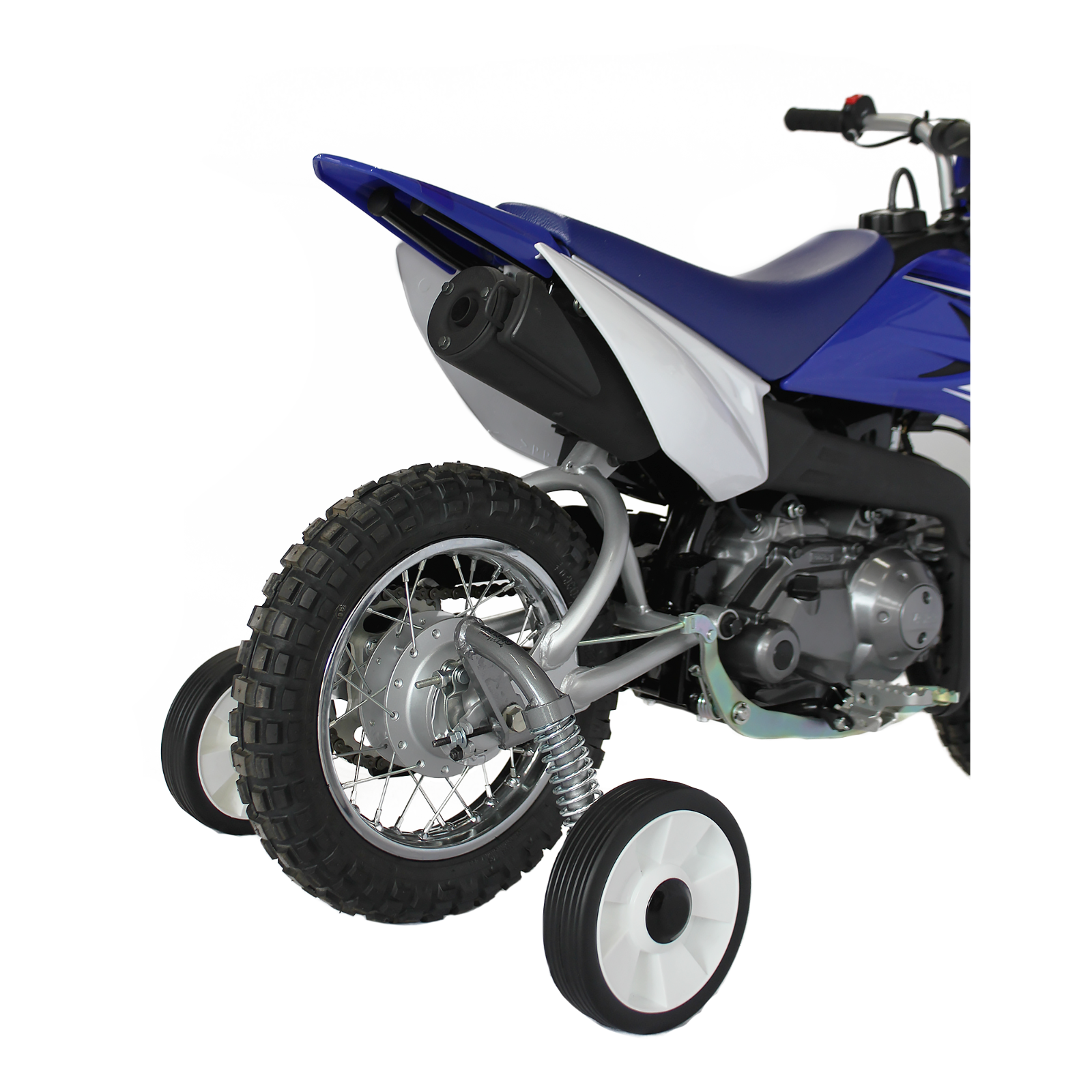 Mini Moto Yamaha TTR50 rear mounted training wheels kit replace ...