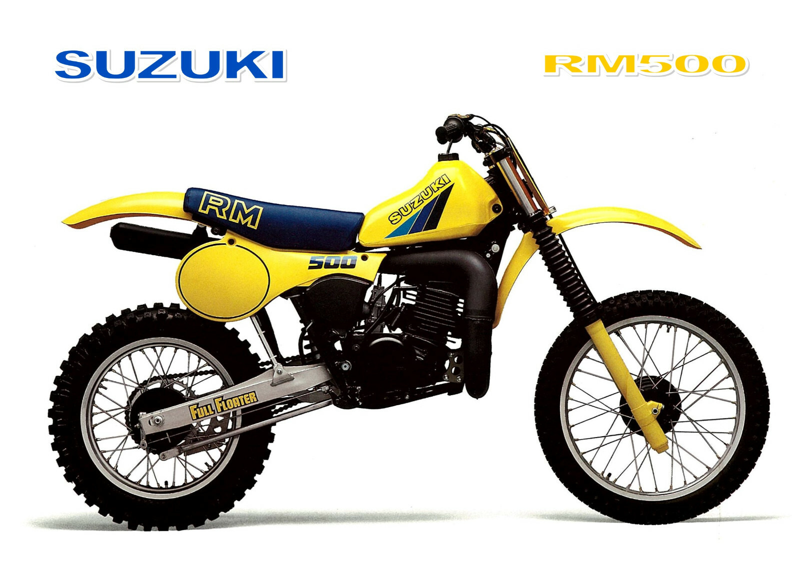 SUZUKI Poster RM500 1983 VMX Suitable to Frame | eBay