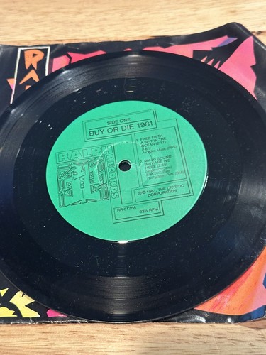 Ralph Records Buy Or Die 1981 45 Residents Single Record Vinyl VG | eBay