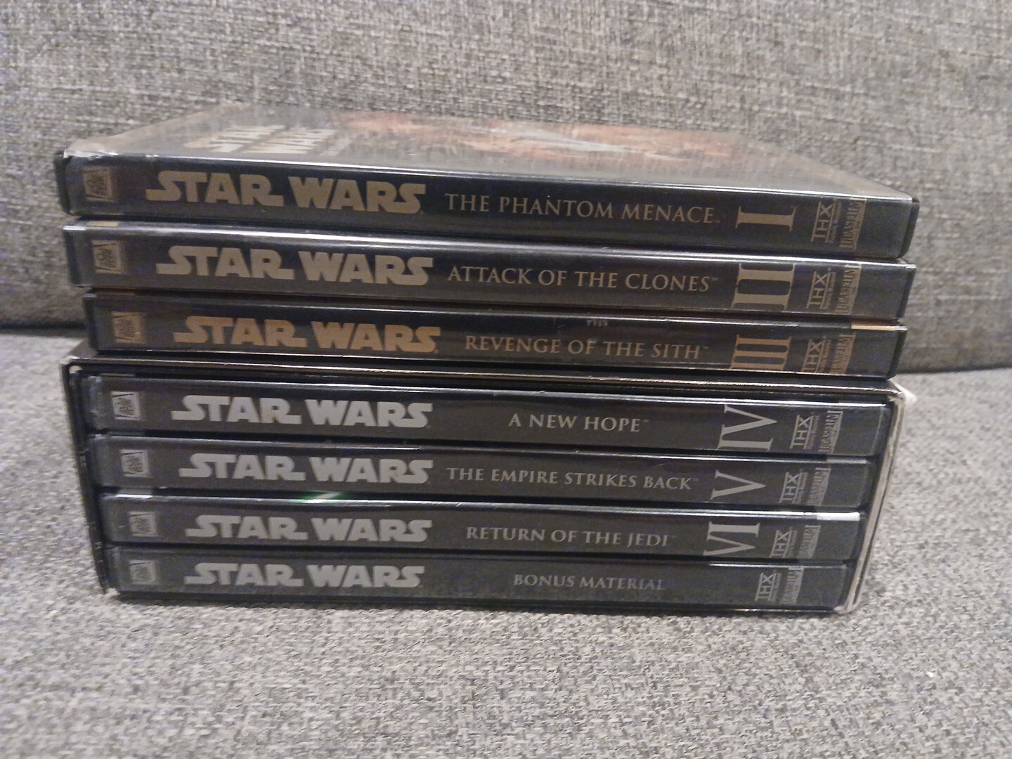 STAR WARS Original Trilogy Box Set + STAR WARS Prequel Trilogy (DVD ...