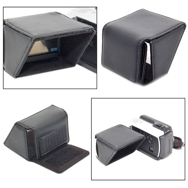 3" LCD Display Screen Hood for Video Camcorder Canon Nikon Sony | eBay