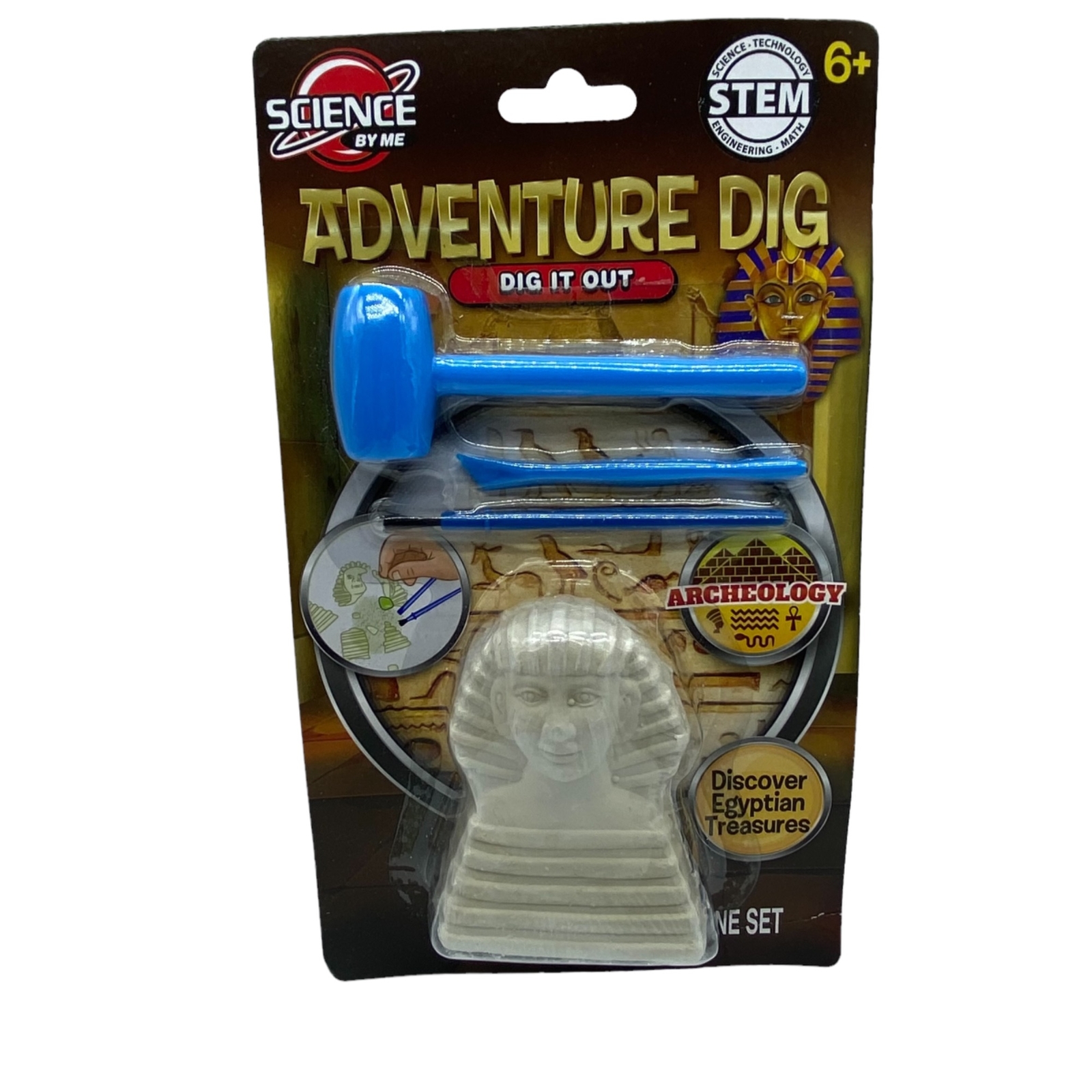 NEW Adventure Dig STEM Discover Egyptian Treasures Archeology Activity ...