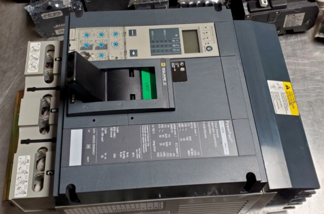 BRAND NEW SQUARE D POWERPACT PJ 1000 PJA36100U44A I-LINE CIRCUIT ...