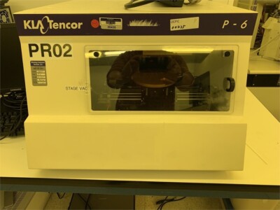 Used KLA Tencor P-6 Profilometer Surface Profilometer surface metrology ...