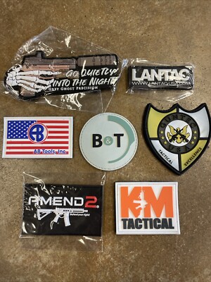 2020 SHOT SHOW PATCH Lot #4 Tactical Hook &loop Patches | eBay