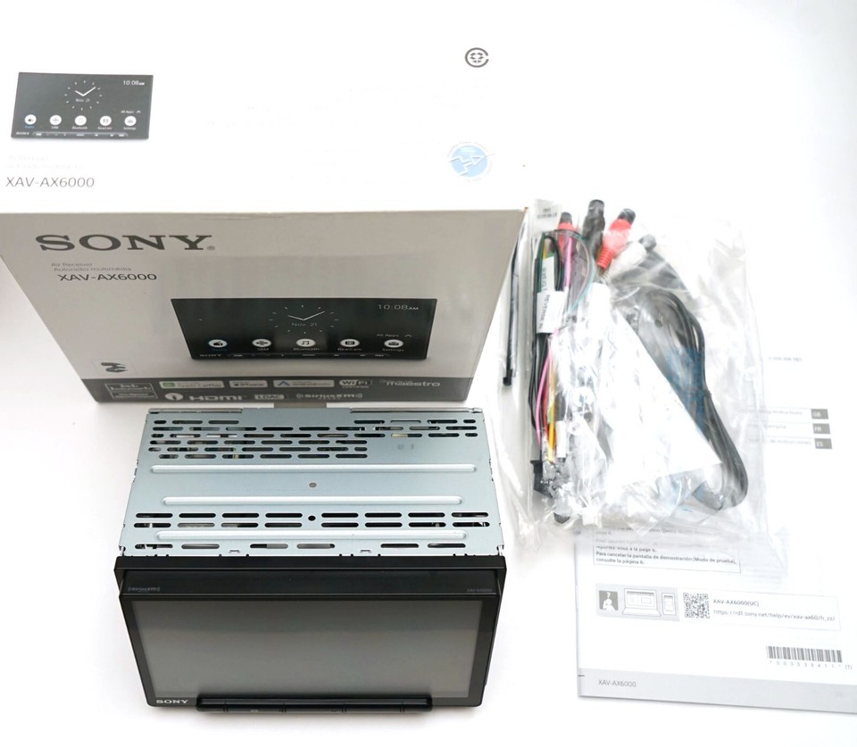 Sony XAV-AX6000 Digital Multimedia Receiver Car Audio Play XAVAX6000 | eBay