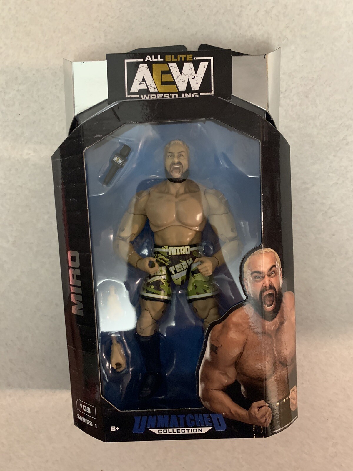 Jazwares MIRO AEW Unmatched Collection Series 1 - 6" Action Figure LANA ...