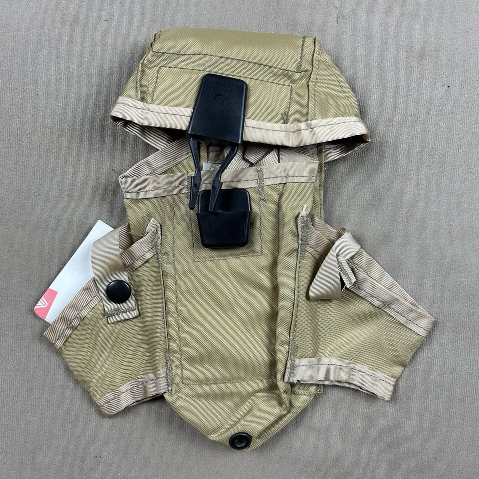 US Military Desert Tan ALICE Triple Magazine Pouches | eBay