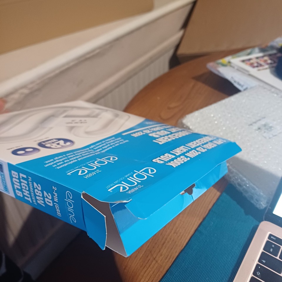 Elpine 28W 2D Fluorescent Light Bulb 2 Pin Energy Saving Lamp | eBay UK