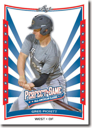 2014 LEAF PERFECT GAME ALL-AMERICAN 50 CARD SET TUCKER NAYLOR HAYES ...