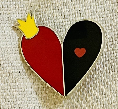 Disney Villain Heart Queen Of Hearts From AIW Pin LE Be My Villaintine ...