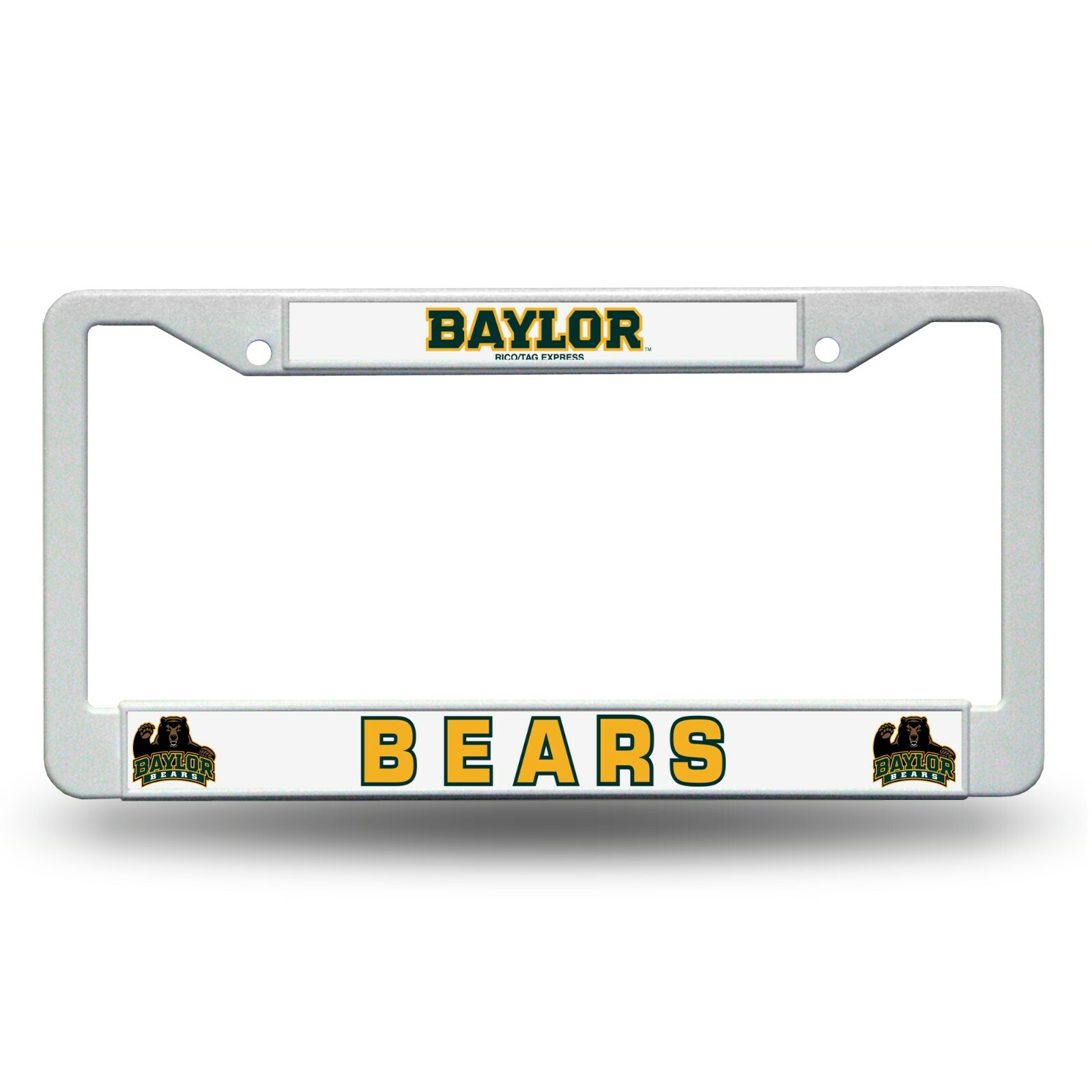 Baylor Bears Plastic License Plate Frame. #934/107 | eBay