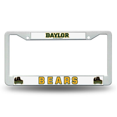 Baylor Bears Plastic License Plate Frame. #934/107 | eBay