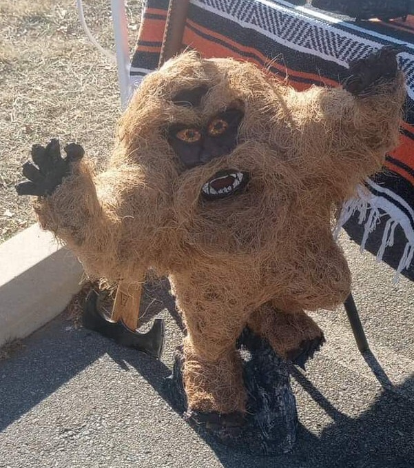 Homemade Bigfoot Statue | eBay