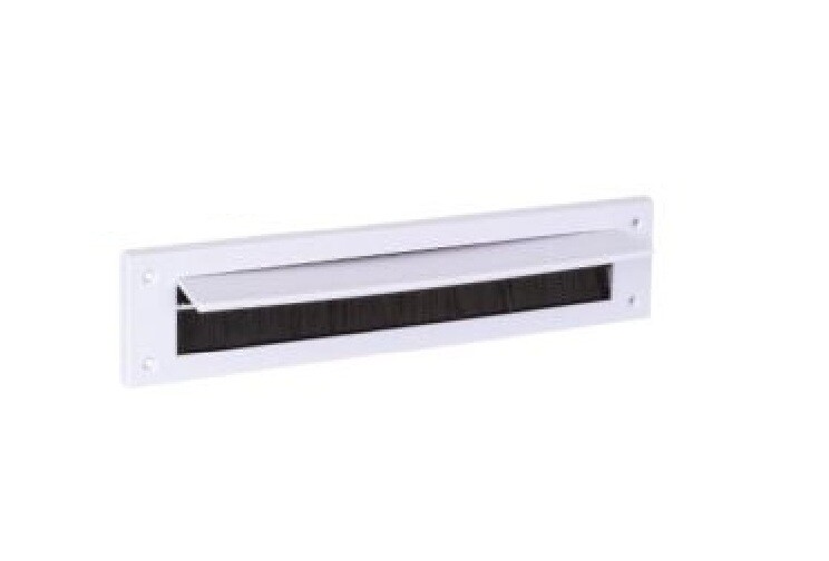PVC DOOR LETTER BOX INTERNAL COVER PLATE SEAL DRAUGHT EXCLUDER PLASTIC ...