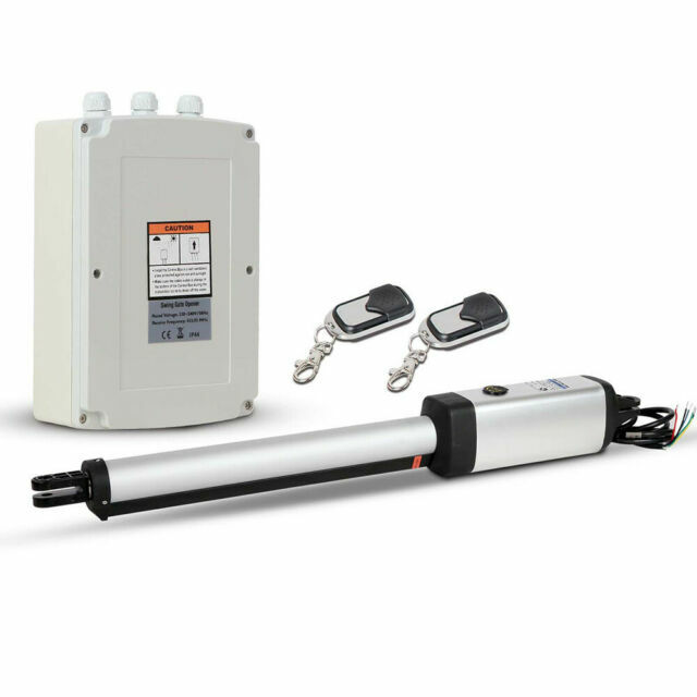 LockMaster Swing Gate Opener Automatic Electric Power Kit Remote ...
