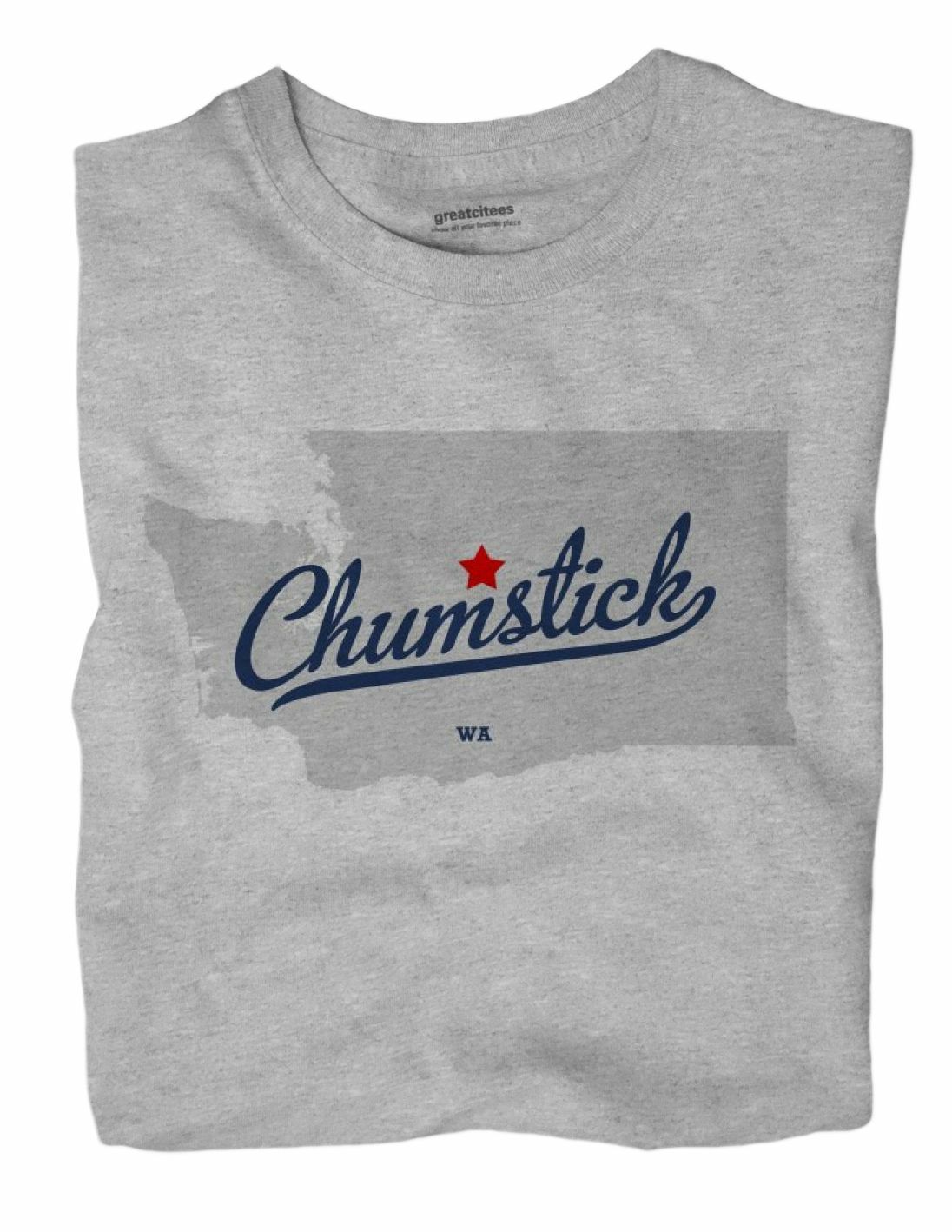 Chumstick Washington WA T-Shirt MAP | eBay
