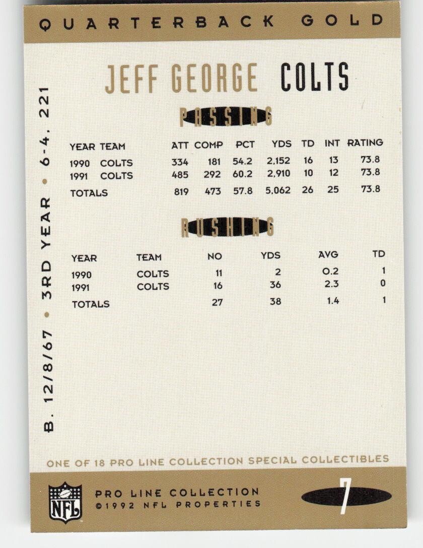 (9) 1992 Pro Line Portraits Lot NFL Football Cards Collection | eBay