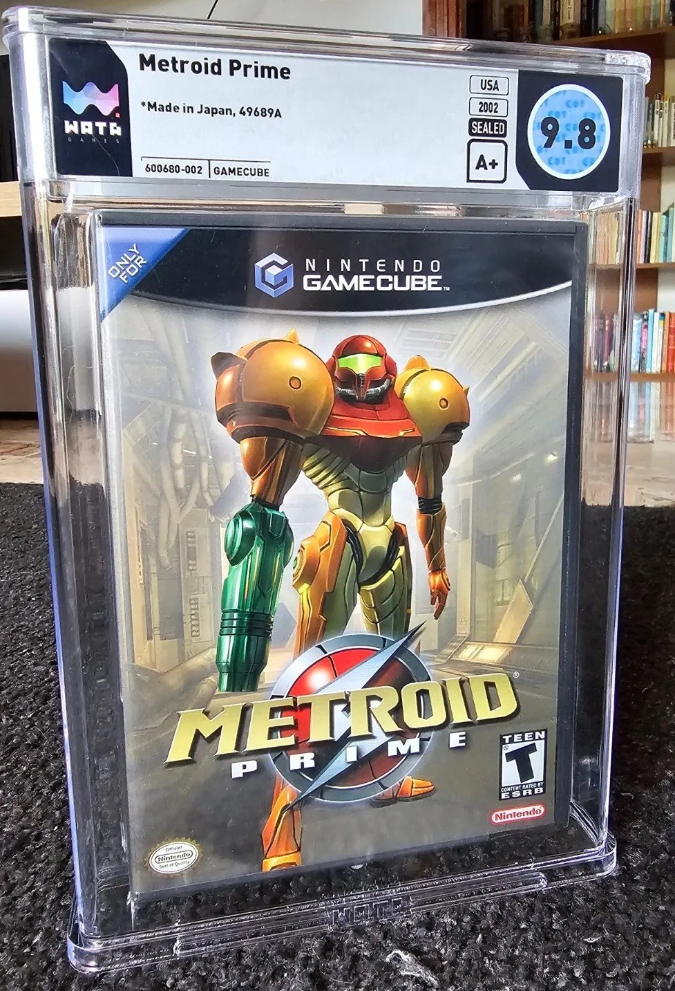 Metroid Prime 9.8 A+ NEW SEALED Made In Japan 1st Print - Nintendo ...