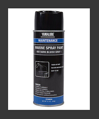 Yamalube ACC-MRNPA-IT-8D 08D Dark Bluish Gray Marine Spray Paint, 12 Oz ...