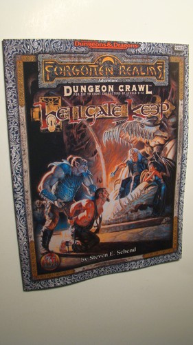MODULE - HELLGATE KEEP *NEW MINT NEW* DUNGEONS DRAGONS FORGOTTEN REALMS ...