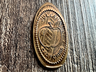 Pressed Penny Elongated - Apple - Julian California | eBay
