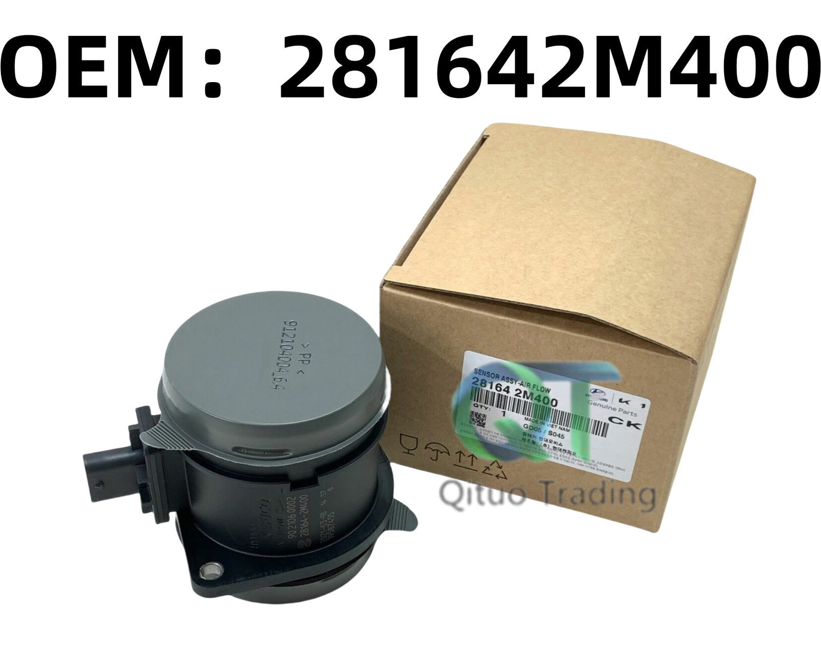 28164-2m400 Hyundai Sensor Assyair Flow 281642M400 Genuine OEM Part for ...