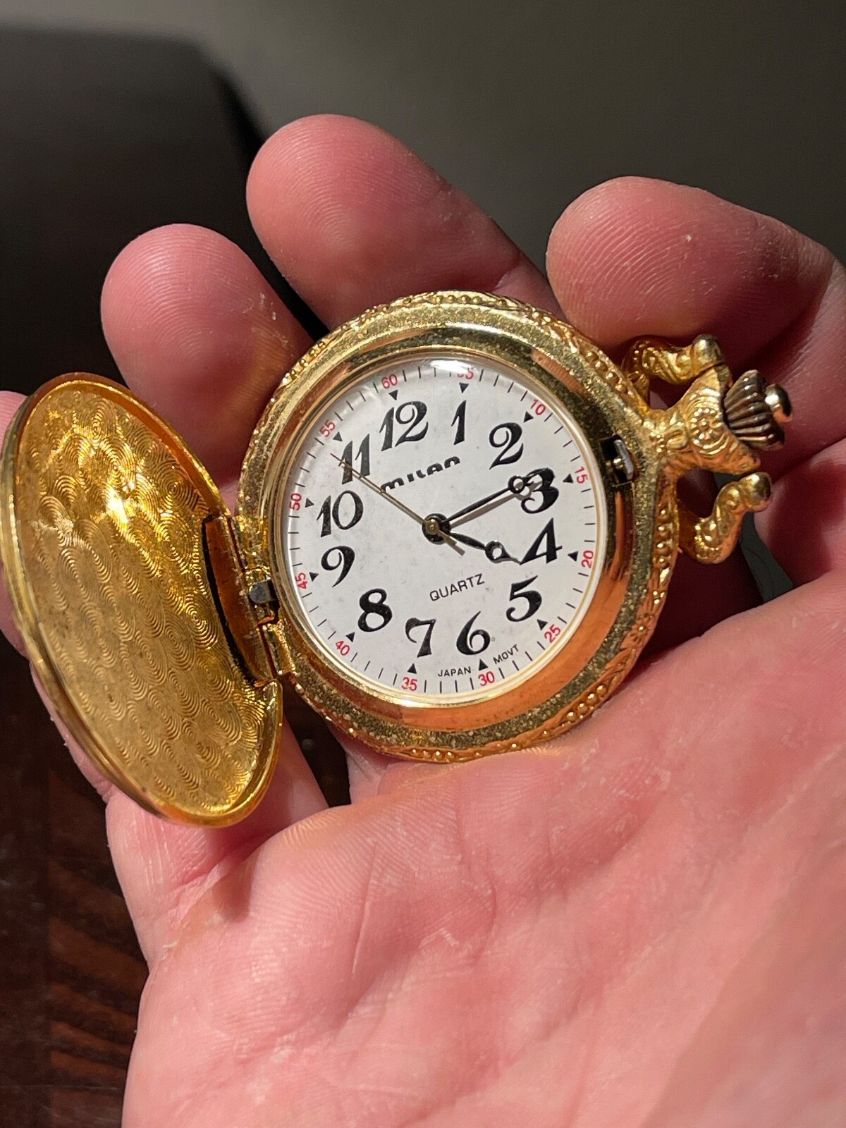 milan quartz pocket watch - Gem