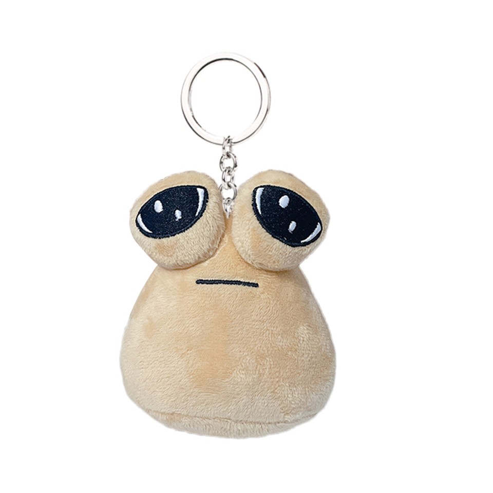 My Pet Alien Pou Plush Keychain Pendant Plush Keychain Toy | eBay UK
